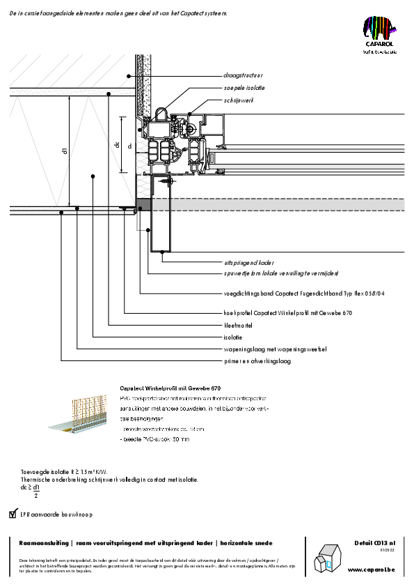 Detailtekeningen | Caparol